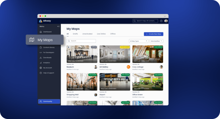 ARway | Indoor Mapping, Navigation & AR Experiences