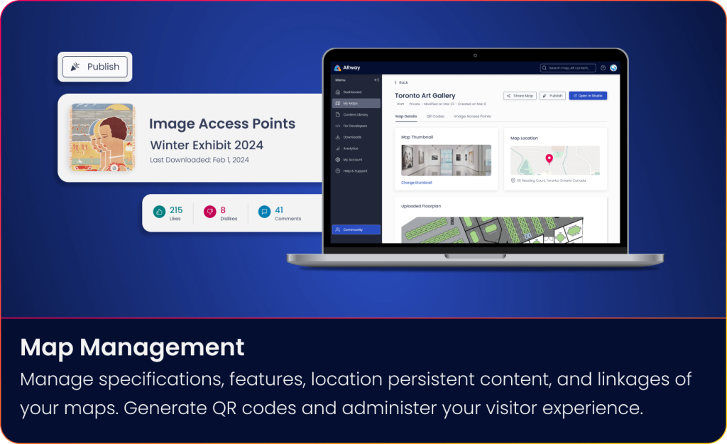 Immersive AR Solutions | Augmented Reality Wayfinding | ARway
