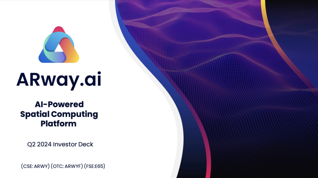 Investor Deck & Conferences | ARway